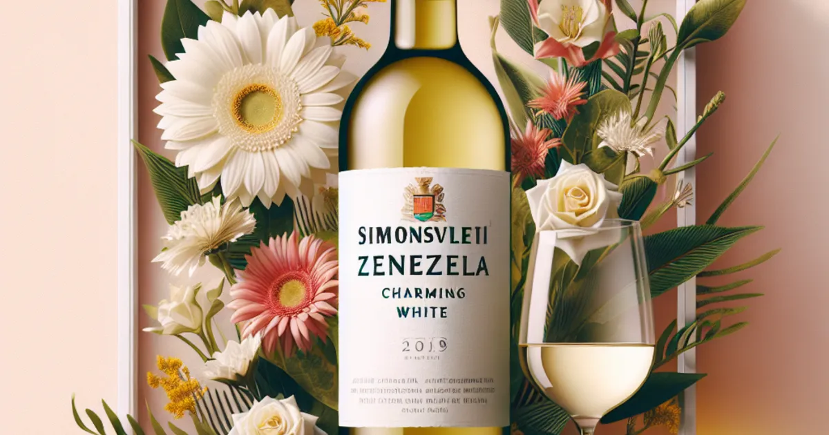 Simonsvlei Zenzela Charming White: Ein fabelhafter Weißwein aus Südafrika